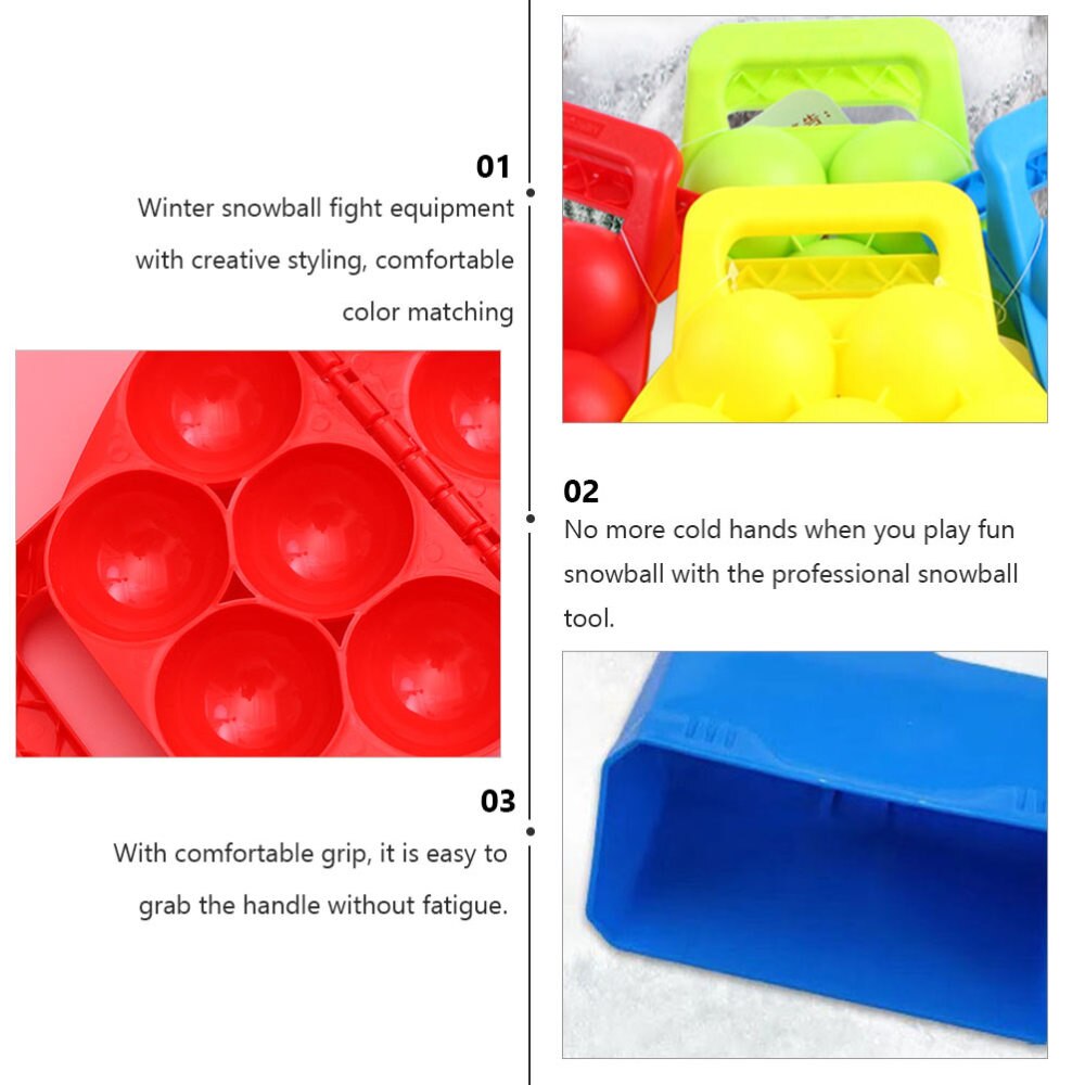1 Set Practical Snowball Maker Snowball Fight Toys... – Vicedeal