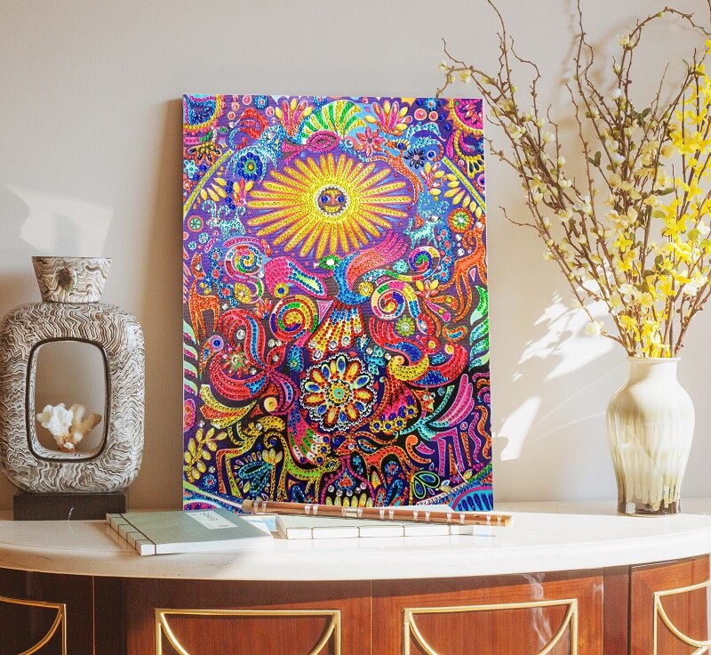 5D Flower Diamond Painting Special Shaped DIY Part... – Vicedeal