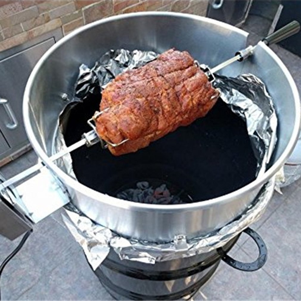 1Pcs Rotisserie Bbq Vorken Rvs Spit Bbq Vorken Hou... – Vicedeal