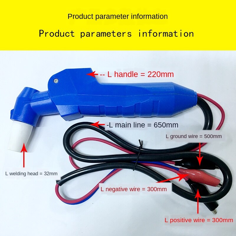 type of low voltage DC connecting line welding gun copper wire welding ...