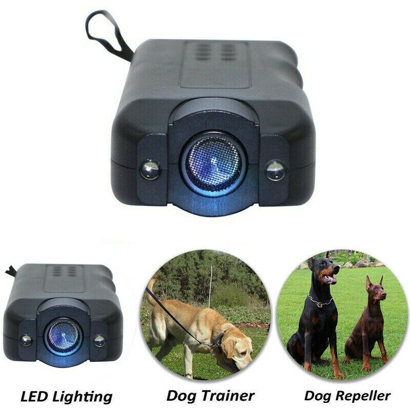 Anti Hund Bellen Pet Trainer LED Licht Ultraschall... – Vicedeal