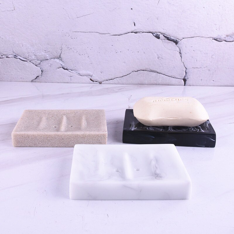 European Style Marble Soap Dish Resin Soap Box Kit... – Grandado