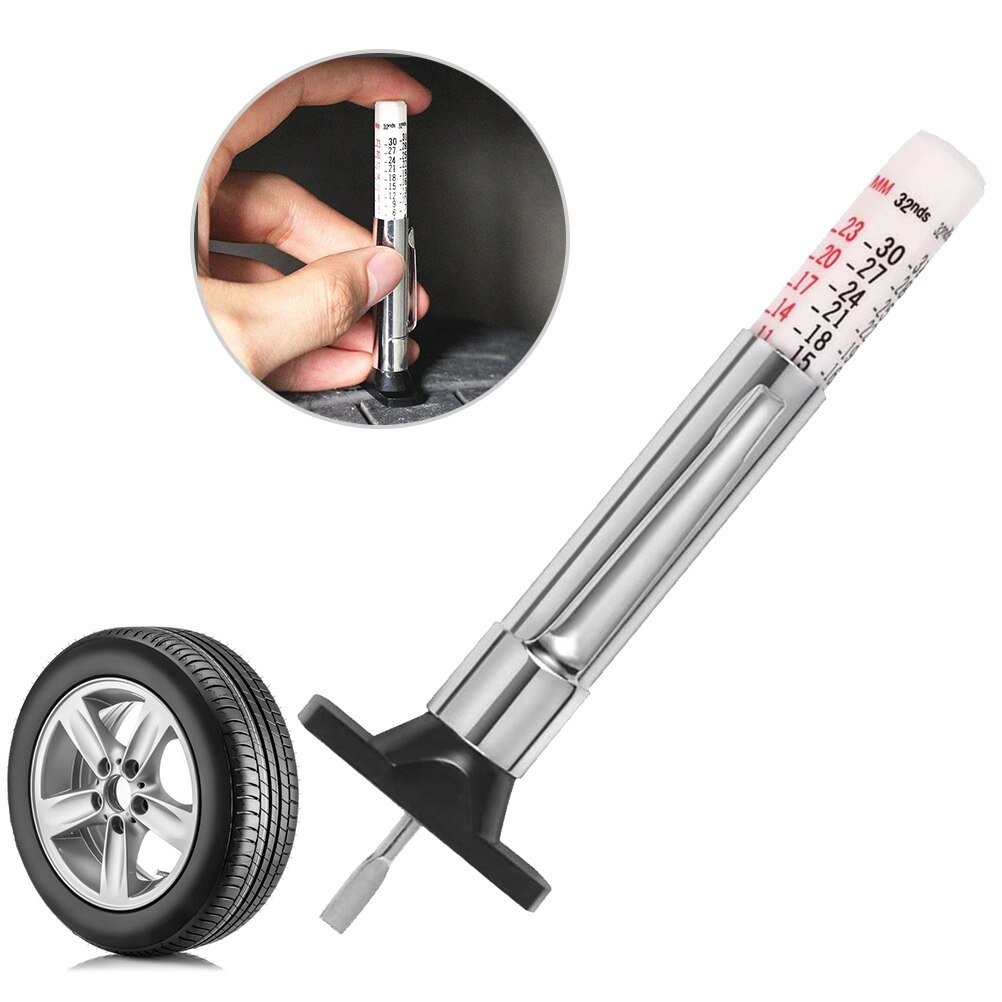 2PCS Car Tire Depth Thread Gauge Color Indicator A... – Vicedeal