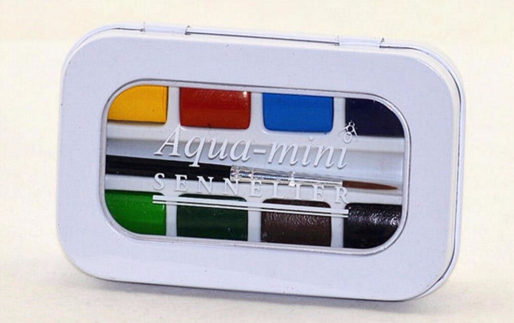 Sennelier Watercolor Paint Set 8 Colors Aqua Mini ... – Vicedeal