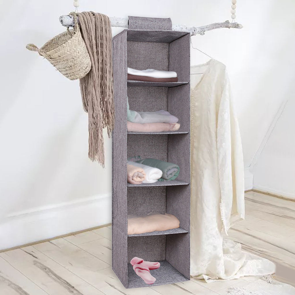 Collapsible Corner Closet Shelves Diaper Caddy Org... – Grandado