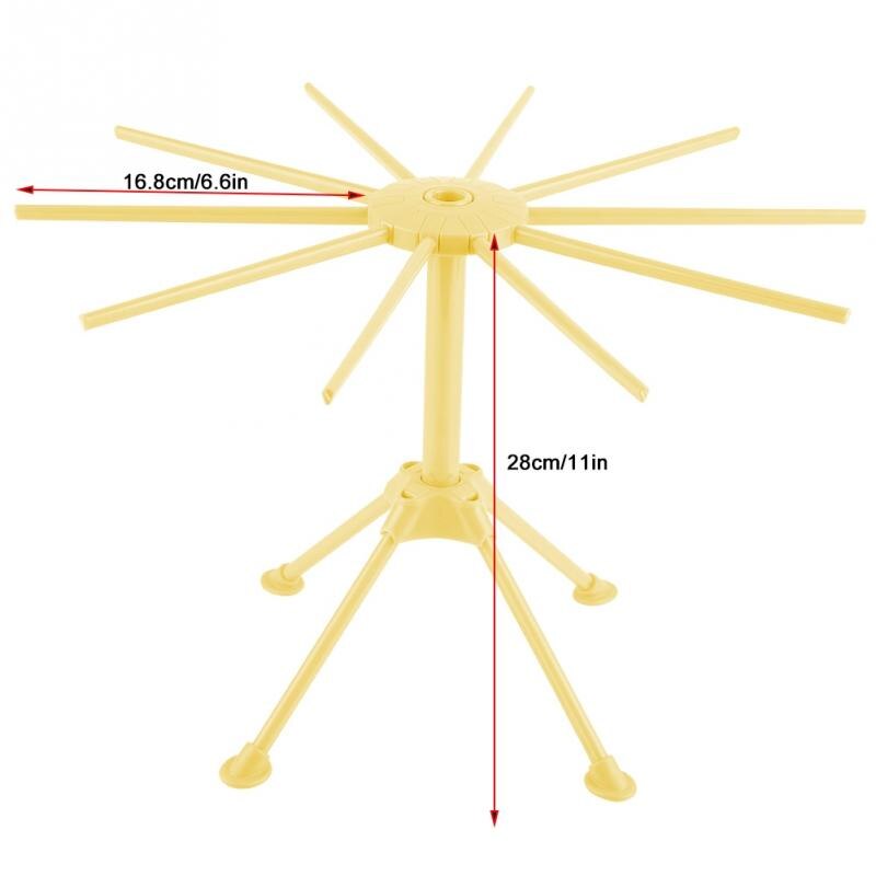 Noodle Spaghetti Pasta Droogrek Stand Dryer Opvouw... – Vicedeal