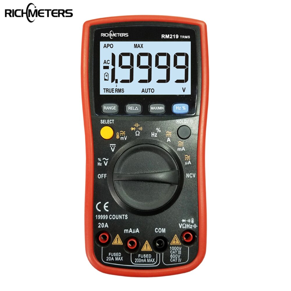 Digital Multimeter Multimetro RM219 True-RMS 19999... – Grandado