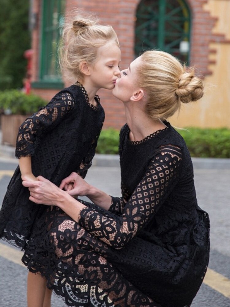 Mother And Daughter Mother Daughter Evening Dresse... – Grandado
