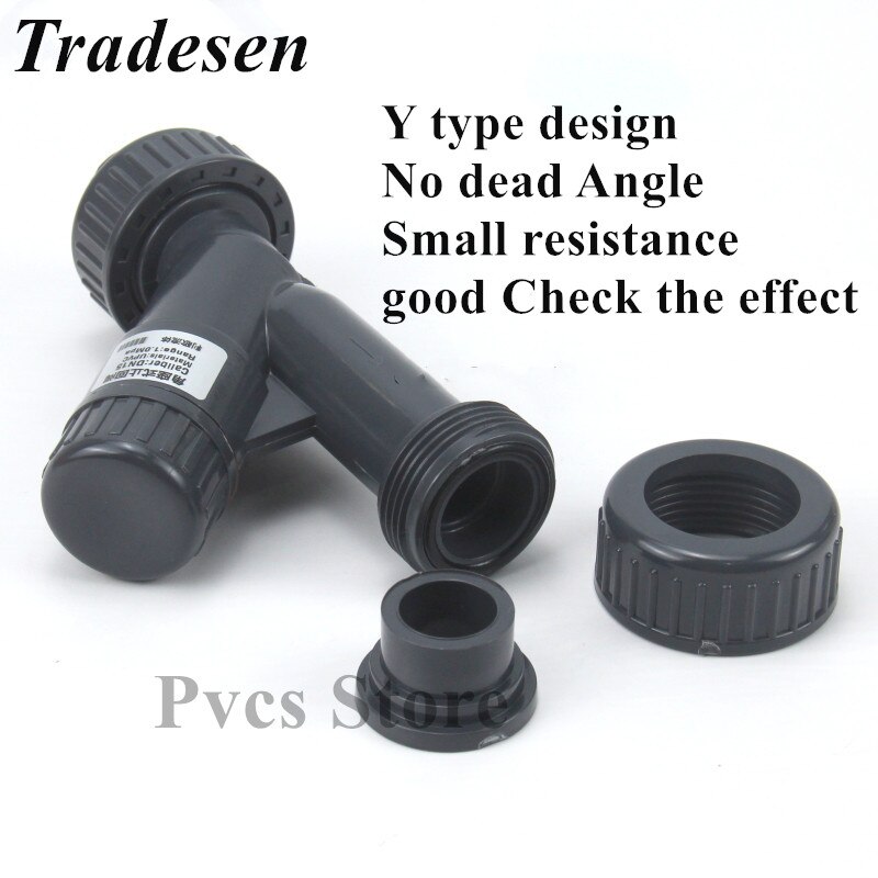 1Pc I.D20~63mm UPVC Pipe Angle Seat Check Valve PV... – Vicedeal