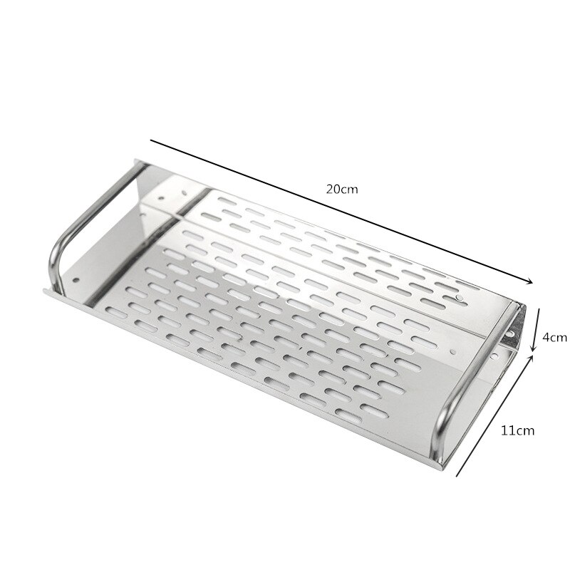 Stainless Steel Kitchen/Bathroom Shelf Wall-mounte... – Grandado