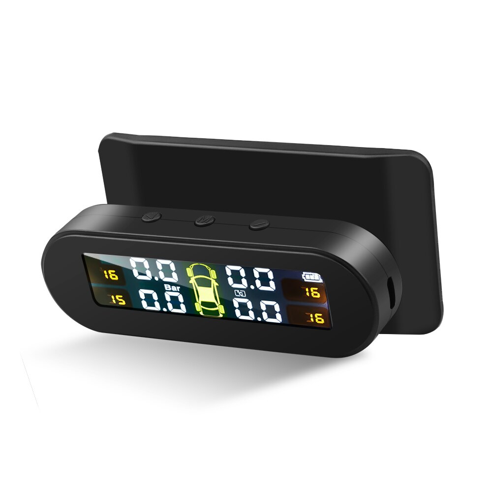 Solar Power TPMS Car Tire Pressure Monitor System ... – Grandado