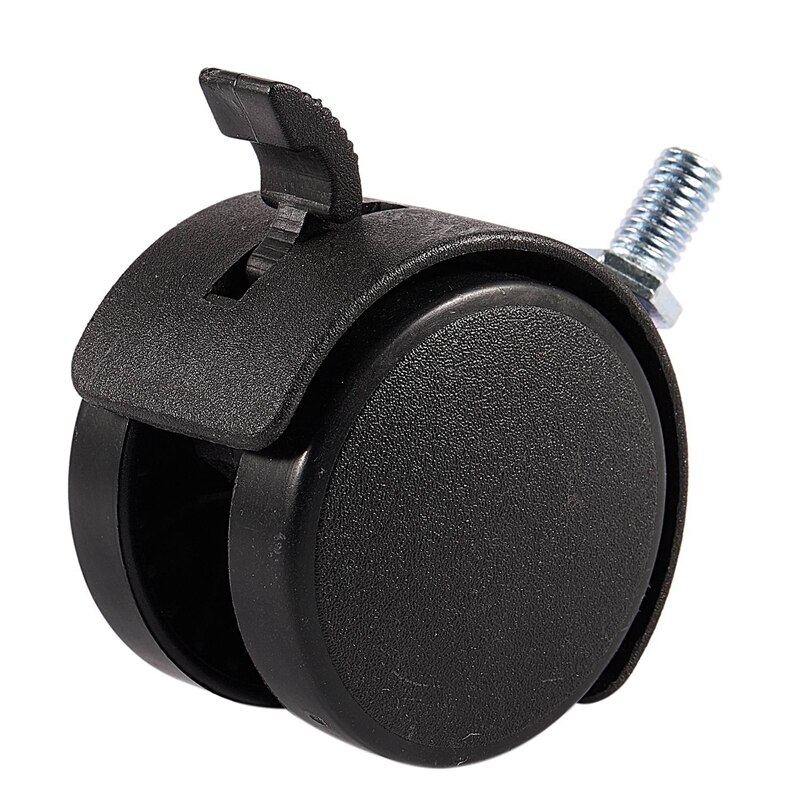2X Furniture Swivel Locking Caster 8Mm Screw Stem ... – Vicedeal