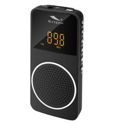Sytech SY1676NG Pocket Radio Met Batterij Zwart – Vicedeal
