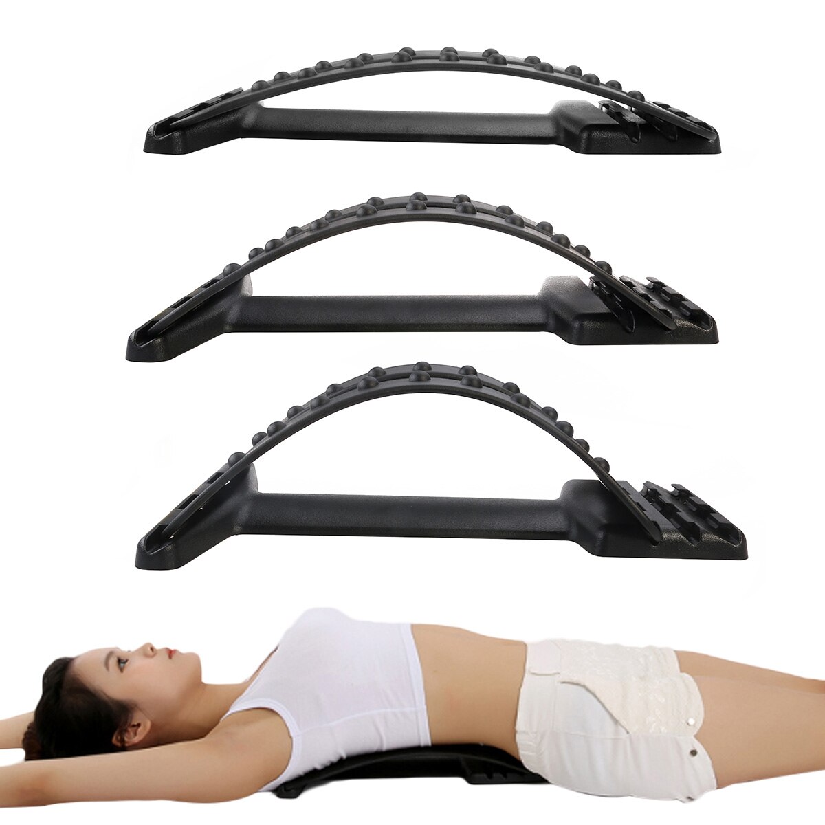 Spinal Traction Device Back Stretcher / Lumbar Sup... – Grandado