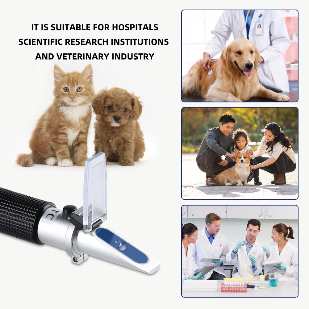 Hand held Pet clinical refractometer Dogs and Cats... – Vicedeal