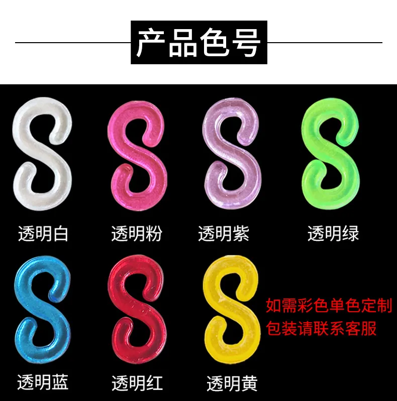 48/100/300/500/1000 Pcs Transparent Loom Rubber Ba... – Grandado