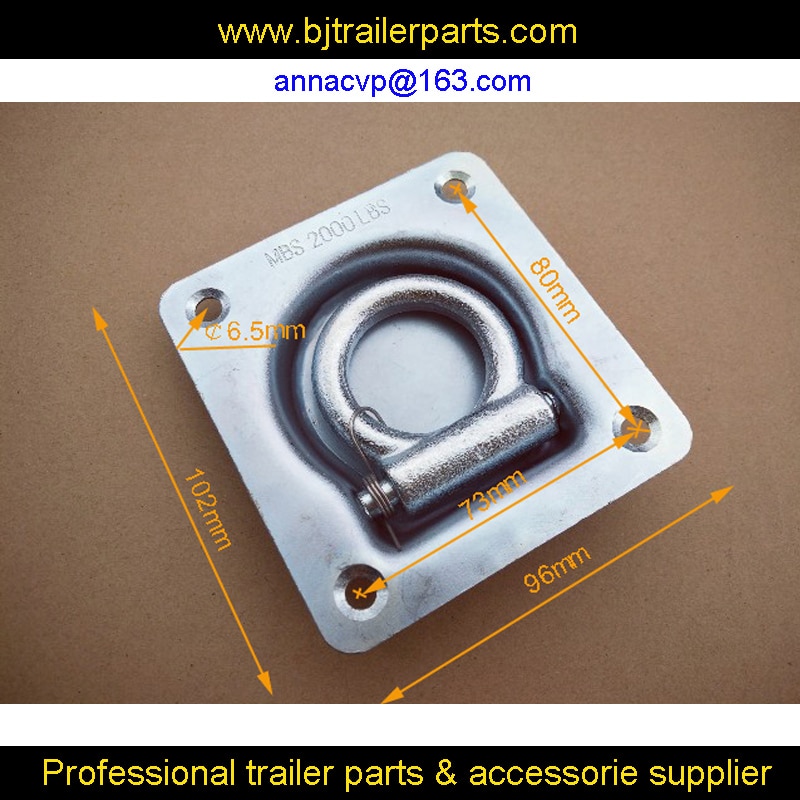 Recessed Tie Down Deck Point Anchor Ring lashing R... – Vicedeal