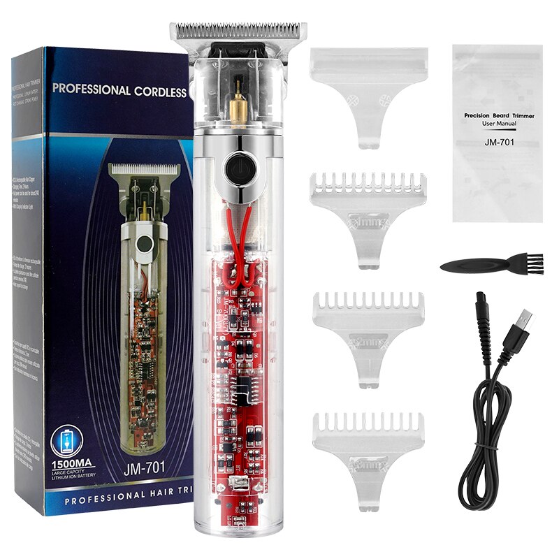 Electric Hair Clipper Transparent Body Hair Trimme... – Grandado