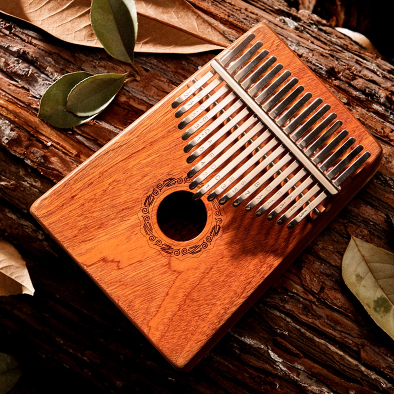 Hluru Kalimba 17 Key Dalbergia Wood Mbira Keyboard... – Grandado