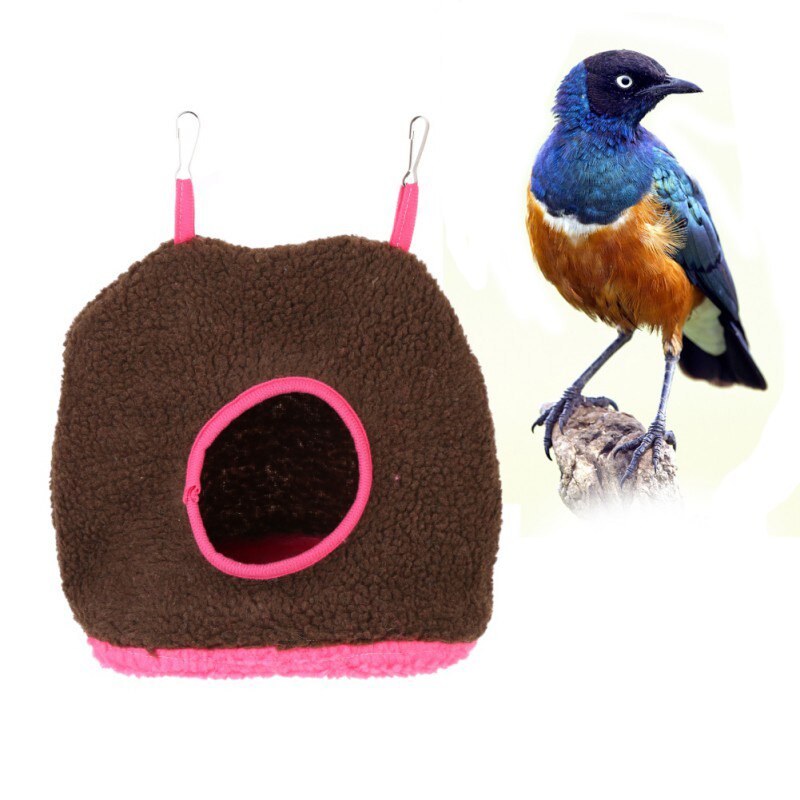 Zachte Pluche Vogel Papegaai Hangmat Pet Warm Opkn... – Vicedeal