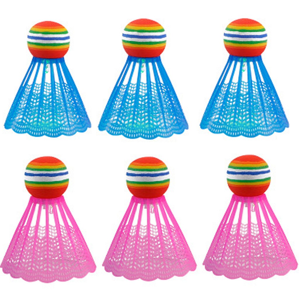 Colorful Plastic Badminton Shuttlecocks Portable D... – Grandado
