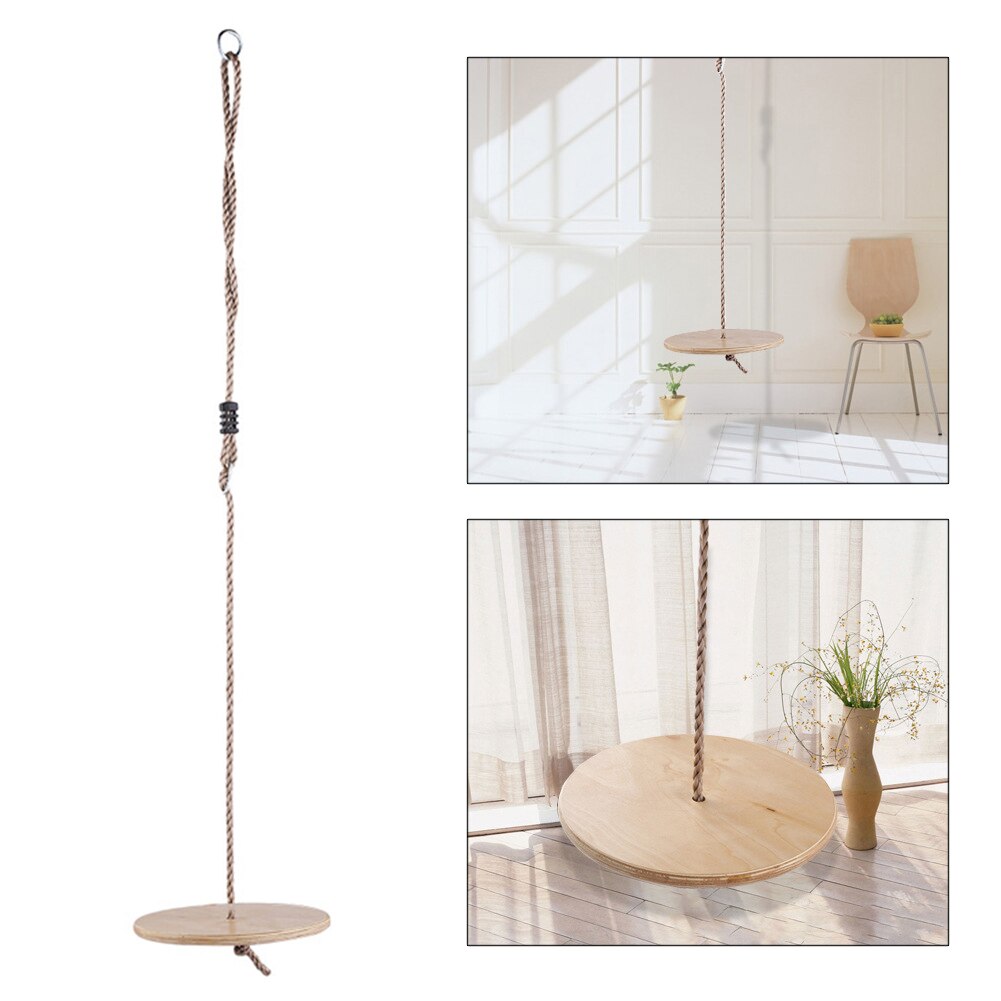 Wooden Disc Swing Garden Outdoor Game Playing With... – Grandado