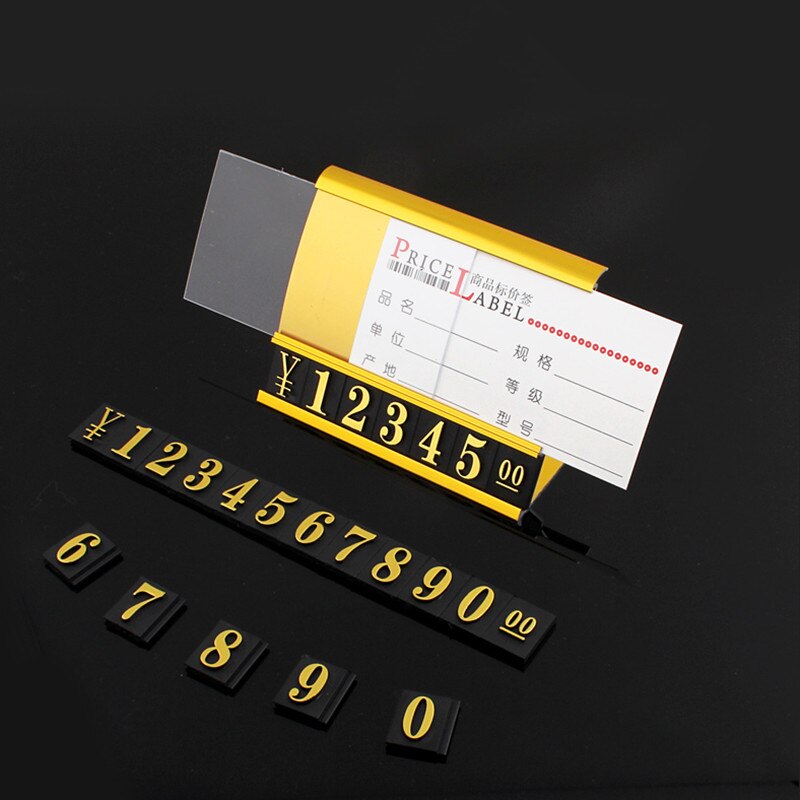 5 Pieces Adjustable Number Letter Metal Base Price... – Grandado