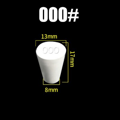 Silicone Rubber Sponge Stopper Hole Plug Lab Flask... – Vicedeal