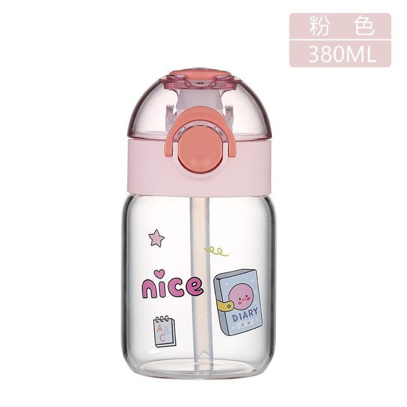 380Ml Schattige Beer Transparant Glas Water Fles M... – Grandado