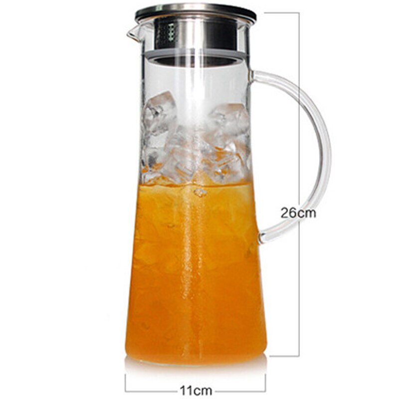 Arshen 1800ml Juice Flower Glass Kettle Big Outlet... – Grandado