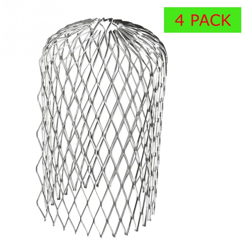 4pcs Gutter Guard 3 Inch Mesh Drain Leaves Debris ... – Grandado