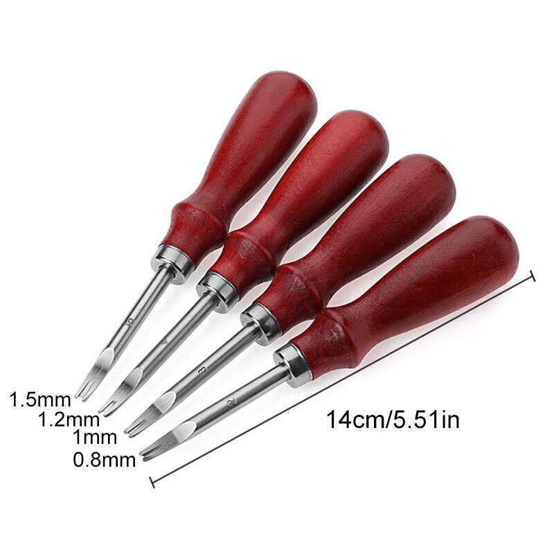 Handtag läder bok trä trimmer knivslip handgjorda ... – Grandado