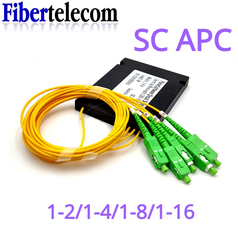 Fiber Optic FBT Splitter SC APC 1*2 1*4 1*8 Connec... – Grandado