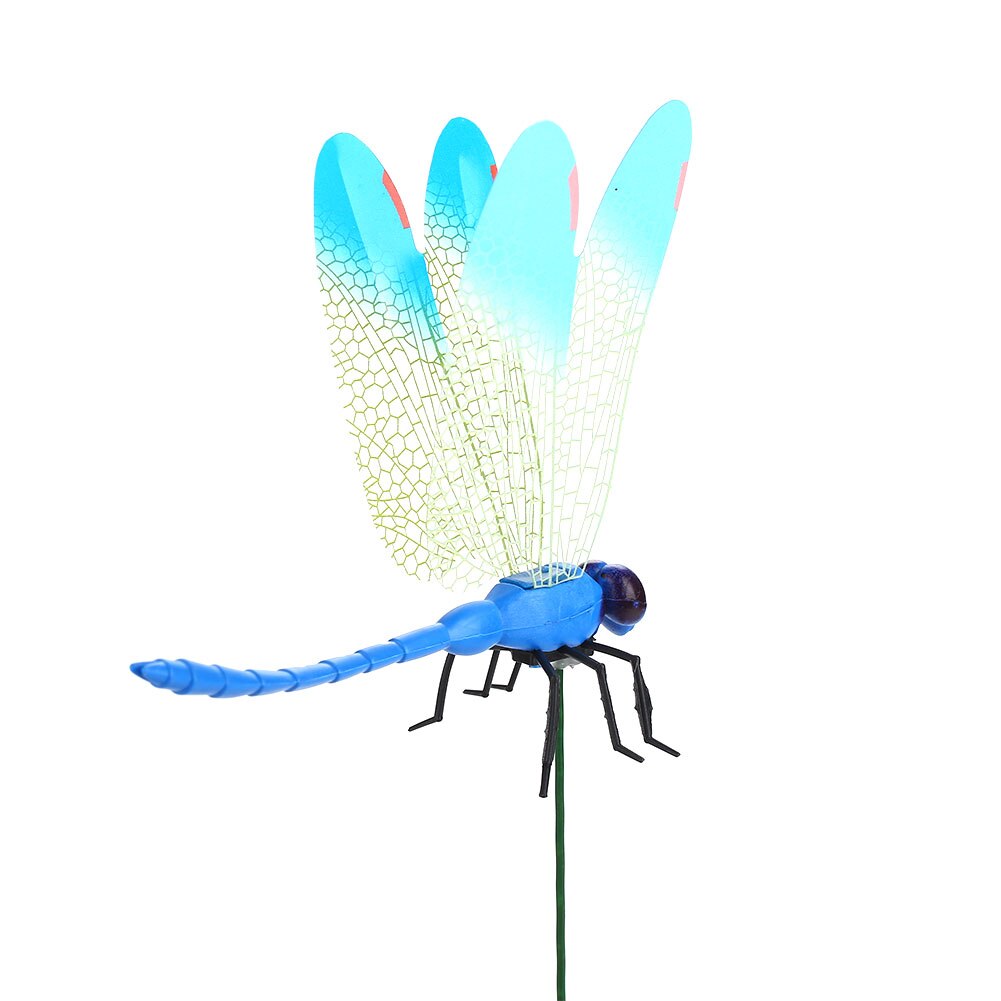 Dragonfly Garden Decor Plastic 3D Beautiful Color ... – Grandado