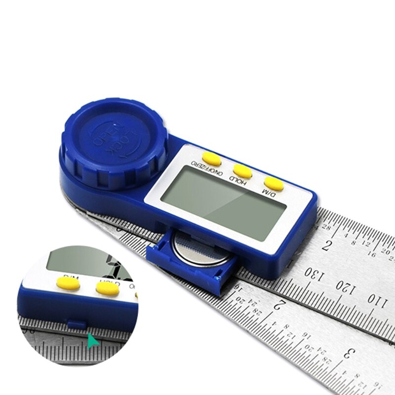 2 in 1 200/300mm Stainless Steel Digital Meter Ang... – Vicedeal