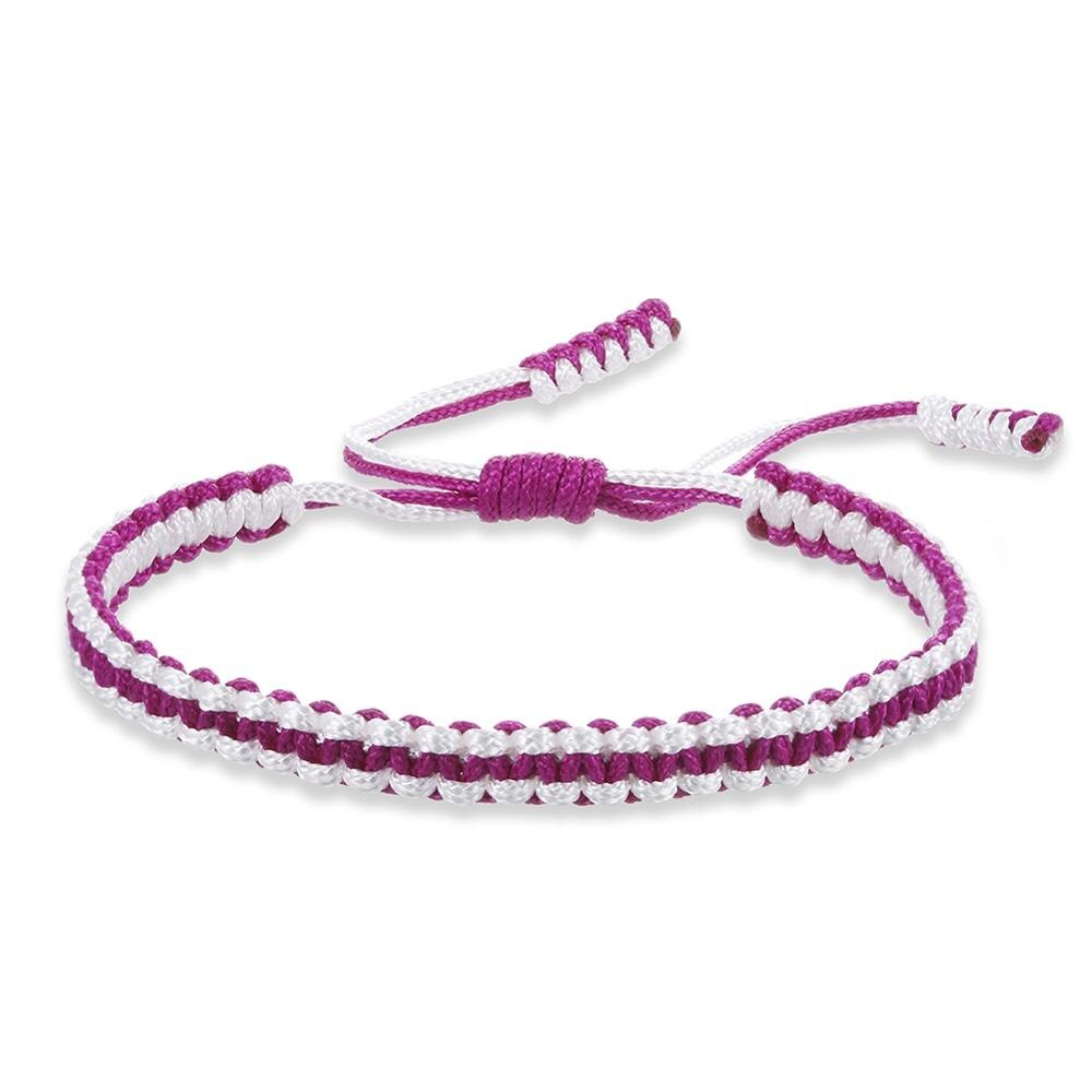 Cotton Rope Braided Bracelets Boho Beach Friendshi... – Grandado