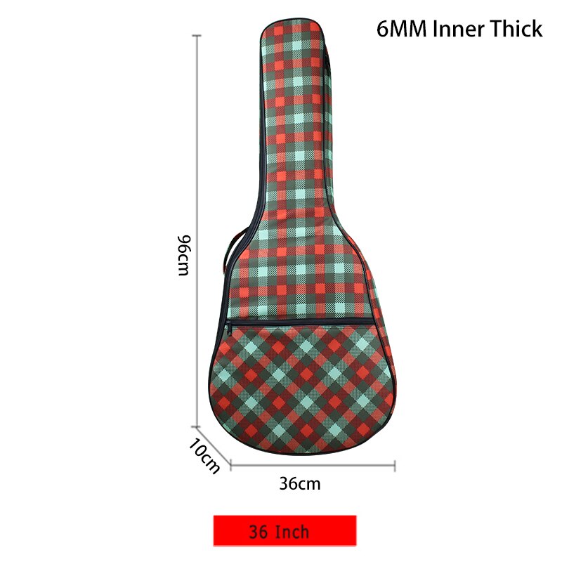 Guitar Bag Acoustic Sponge Soft Padded Guitar Case... – Grandado