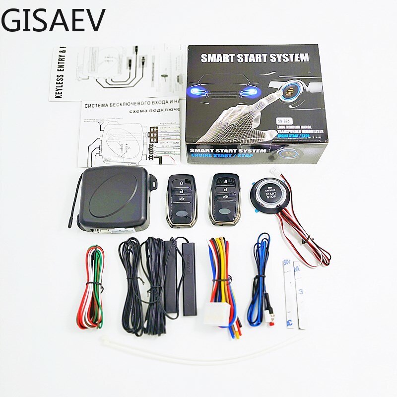 Keyless Entry System Car Start Stop Button Univers... – Grandado