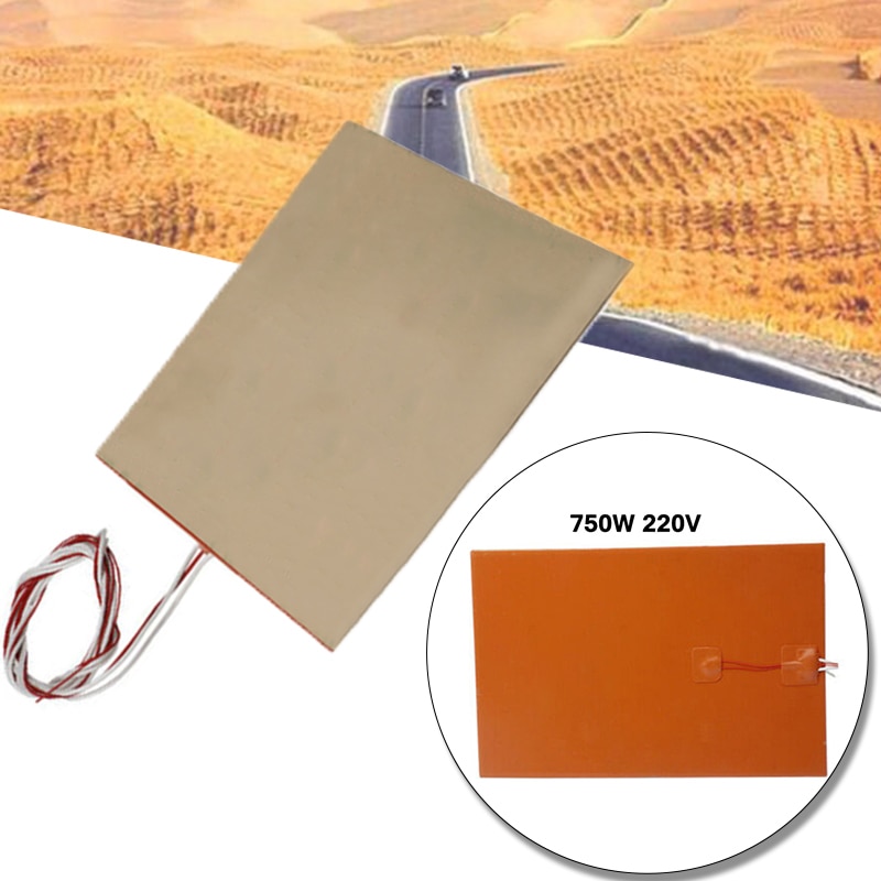 Silikon Gummi Heizung Pad 20x30cm 220v 750w Für 3D... – Vicedeal