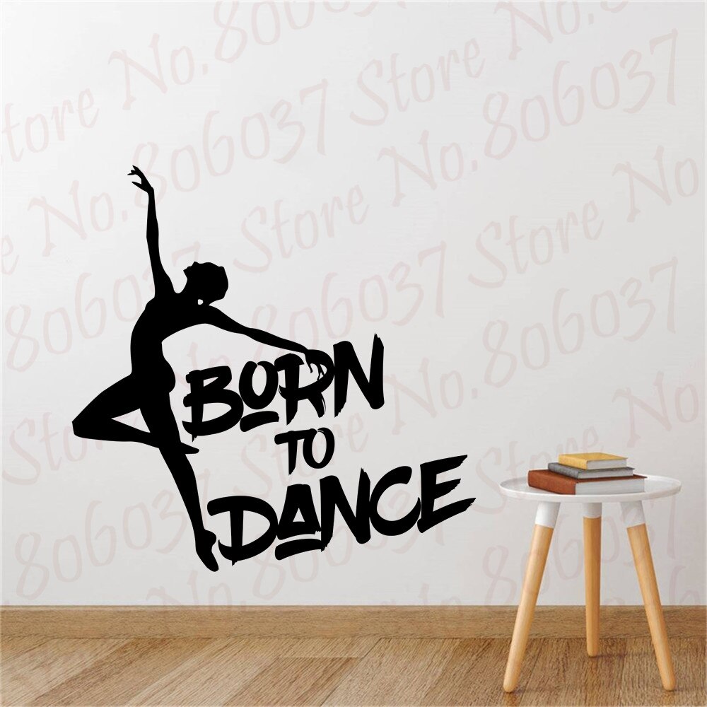 Born to Dance Wall Decals Wall Quotes Nursery Livi... – Grandado