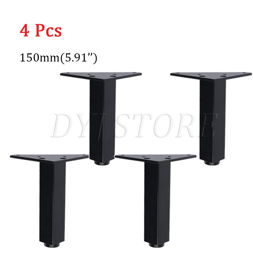 4 Pcs Modern Style Aluminum Alloy Furniture Legs R... – Grandado