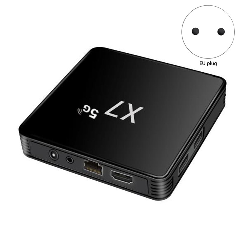 X7 TV Box 4GB+32GB Quad Core Dual Band 2.4G/5G Med... – Grandado