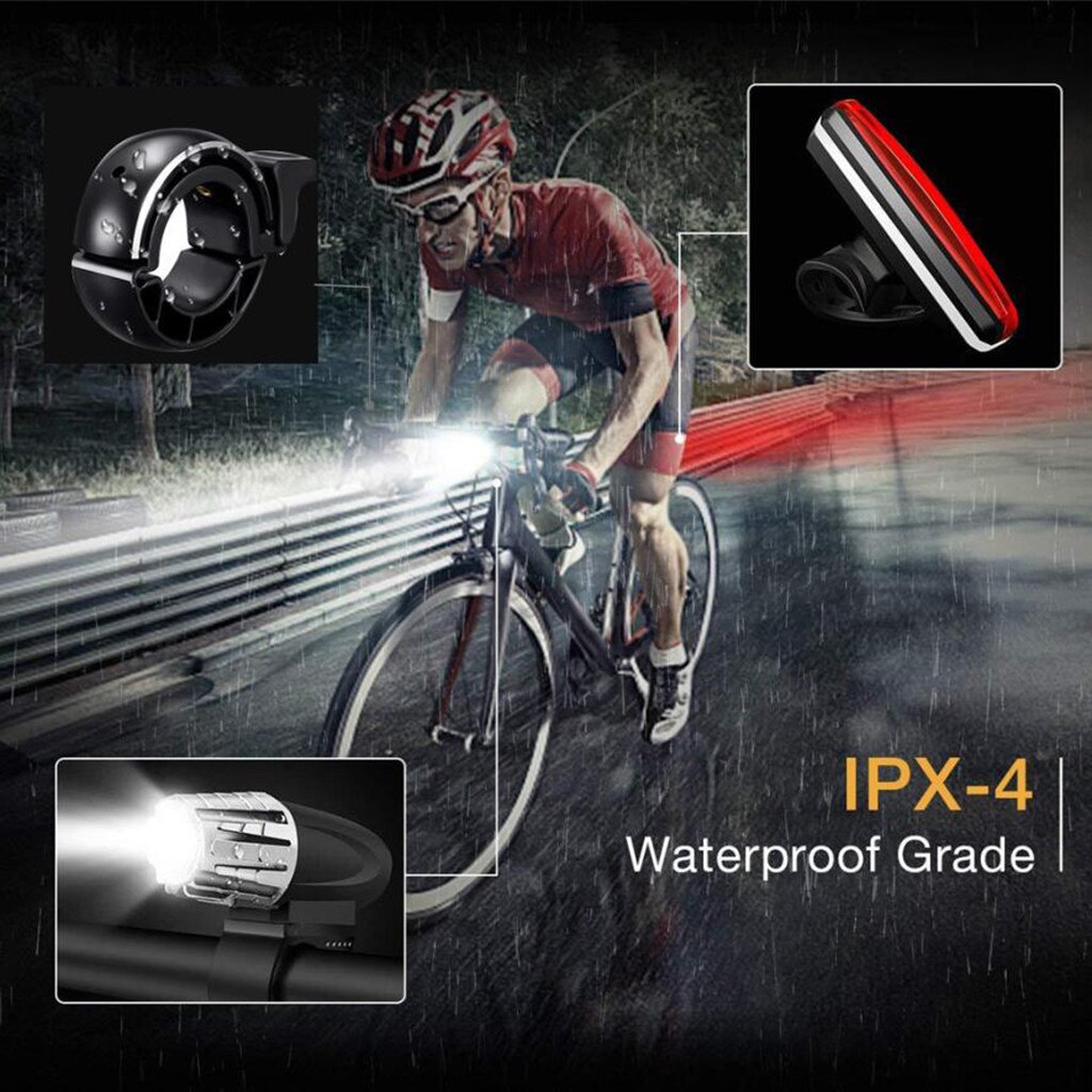 USB Led Fahrrad Fahrrad Licht Wiederaufladbare Sch... – Grandado