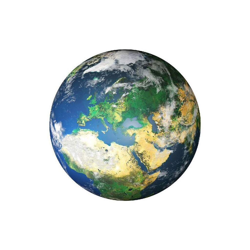 30cm Earth Wall Stickers 3D Large Moon Planet Fluo... – Grandado