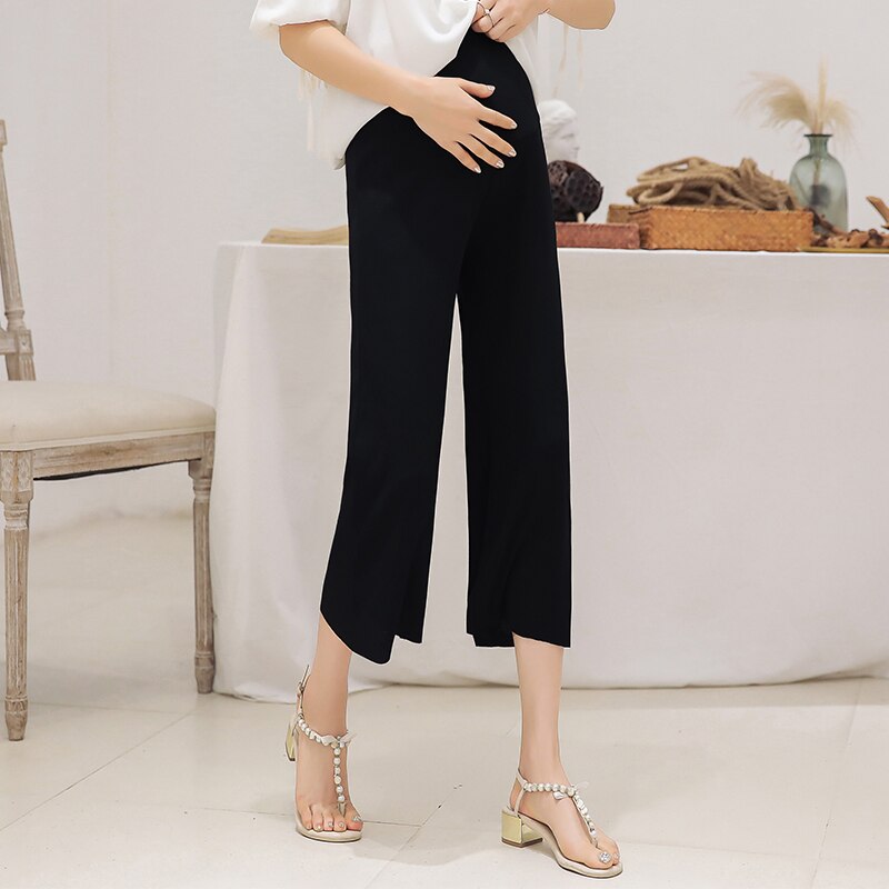 Zomer Zwangere Vrouwen Ijs Zijde Broek Koele Hoge ... – Grandado