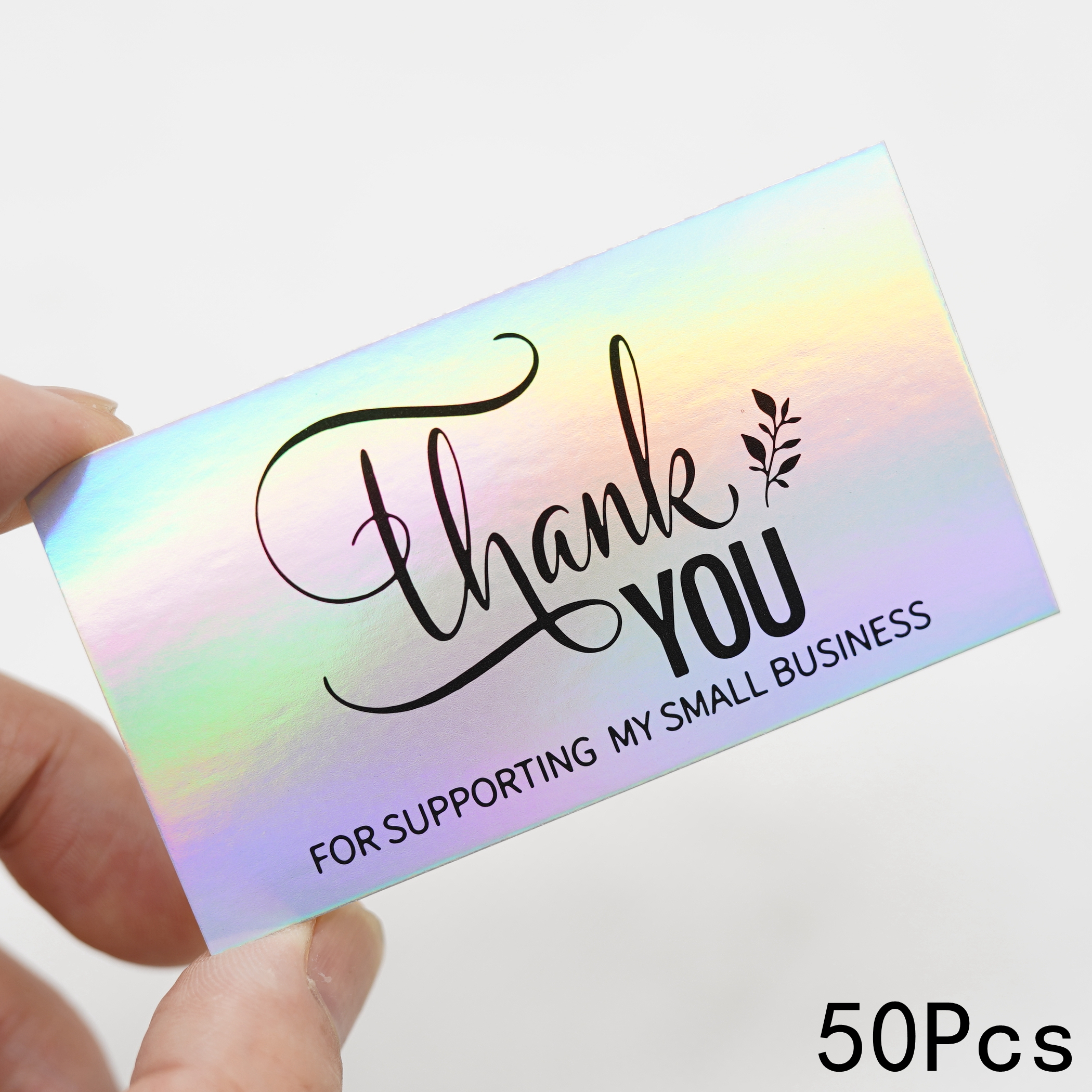 50pcs Thank You for Your Order Business Cards , Sh... – Vicedeal