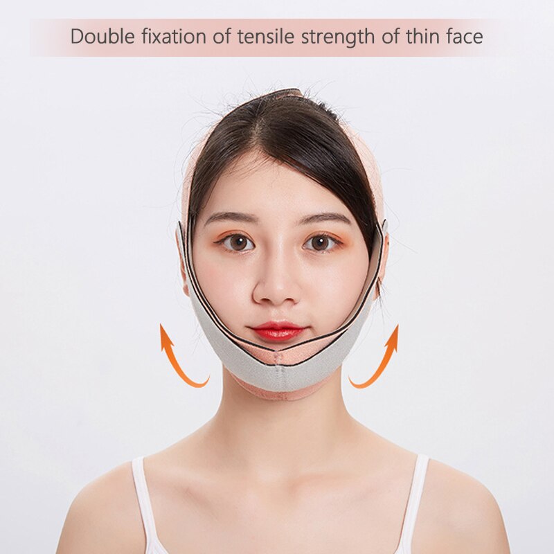 Facial Slimming Bandage Relaxation Lift Up Belt Sh... – Grandado