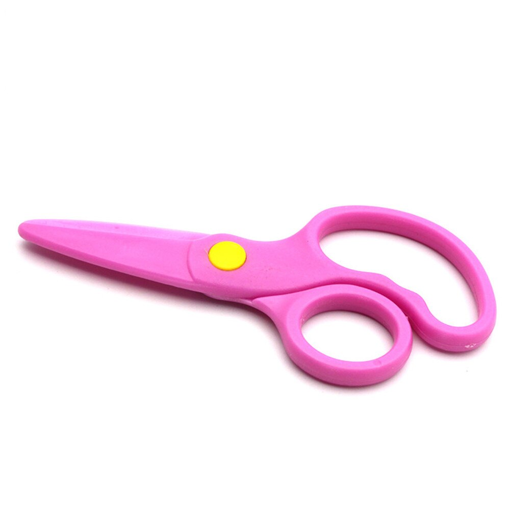 Candy Color Safety Plastic Scissors DIY Paper Cutt... – Vicedeal