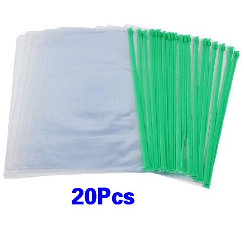 BLEL Office Green Clear Size A4 Paper Slider Zip F... – Grandado