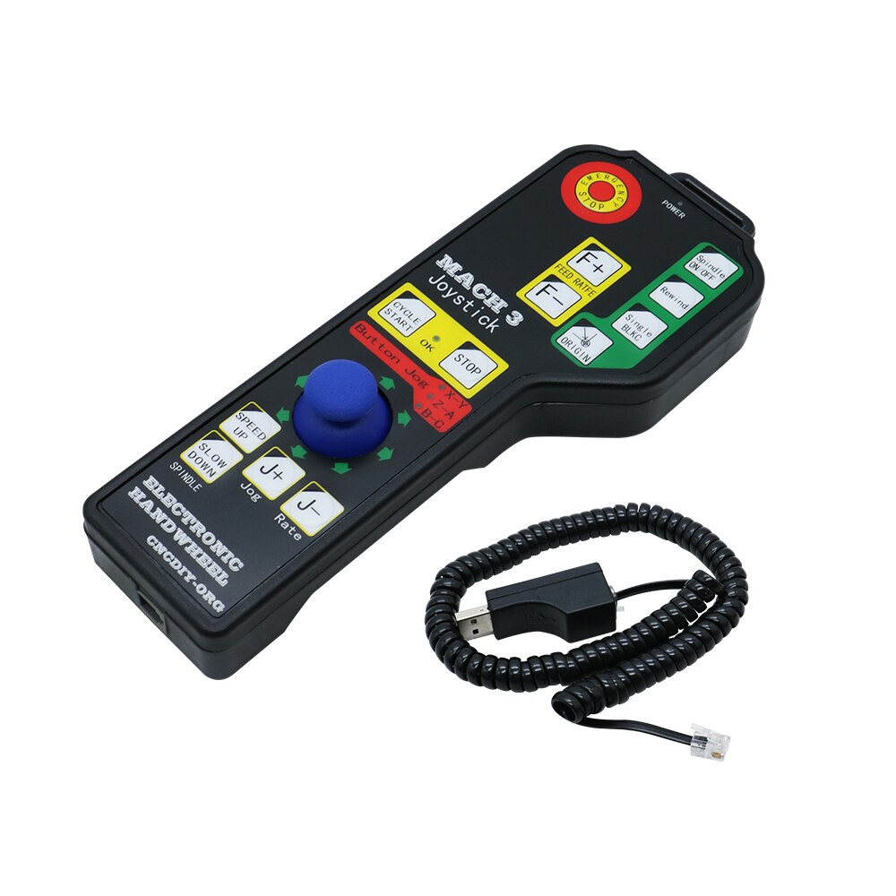 Mach3 Electronic handwheel 4 axis 6 axis MPG Pulse... – Vicedeal